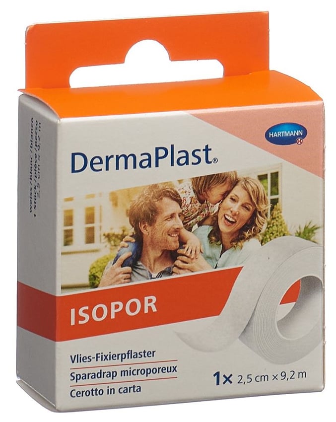 DERMAPLAST Fixierpflaster 2.5cmx9.2m Vlies weiss 1 Stk | Online bestellen