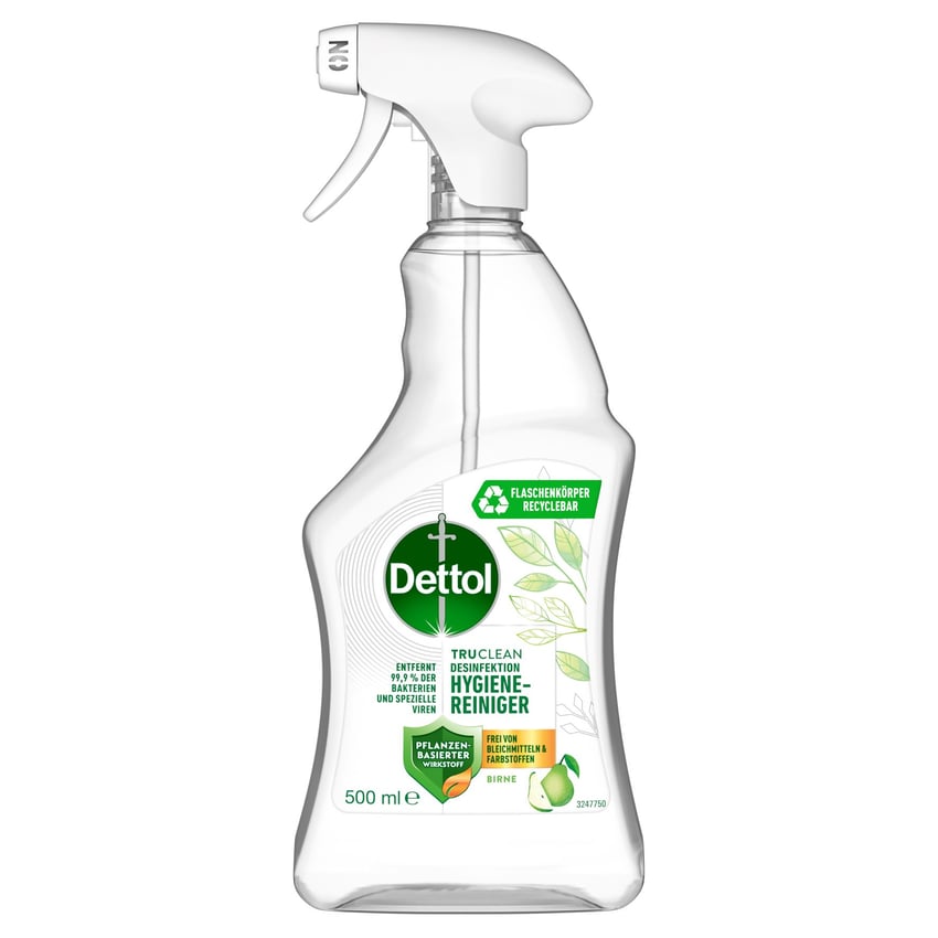 DETTOL nettoyant désinfectant TruClean poire fl 500 ml | Commander en ligne