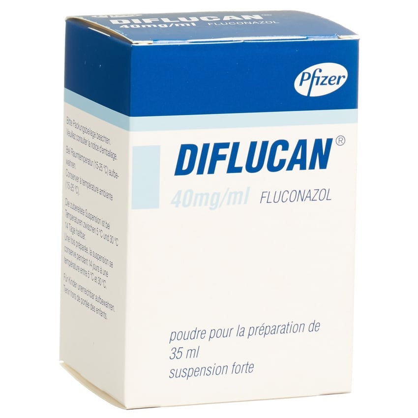 DIFLUCAN pdr 40 mg/ml pour suspension fl 35 ml | Commander en ligne