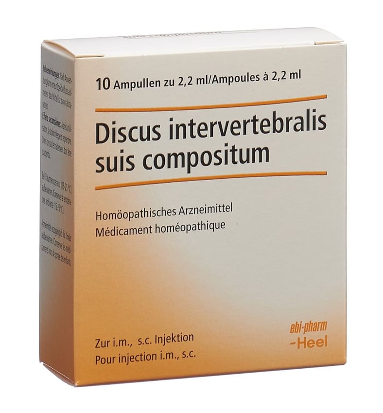 DISCUS INTERVERTEBRALIS SUIS Heel sol inj amp 2.2 ml | Commander en ligne