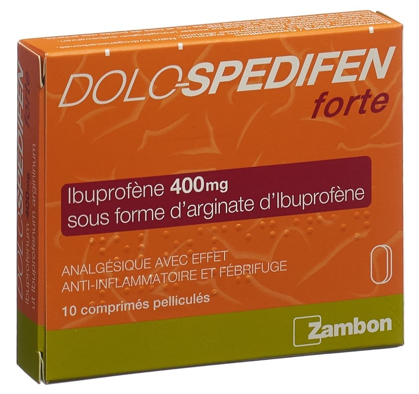 DOLO-SPEDIFEN forte Filmtabl 400 mg Blist 10 Stk | Online bestellen