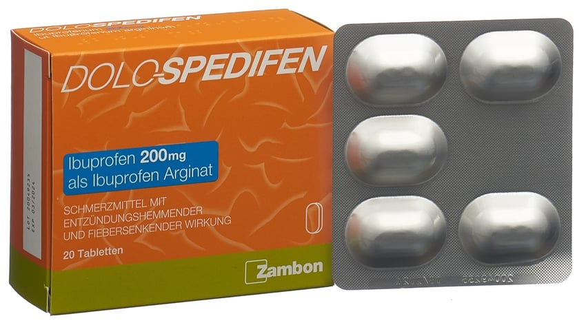 DOLO-SPEDIFEN Tabl 200 mg Blist 20 Stk | Online bestellen