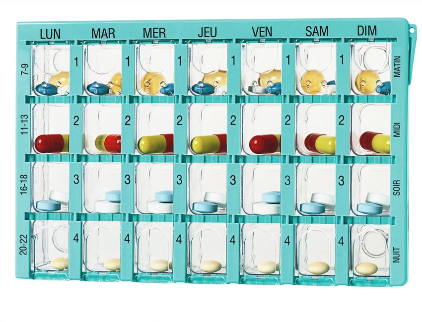 DOSETT Midi cassette dosage F 1 pce | Commander en ligne
