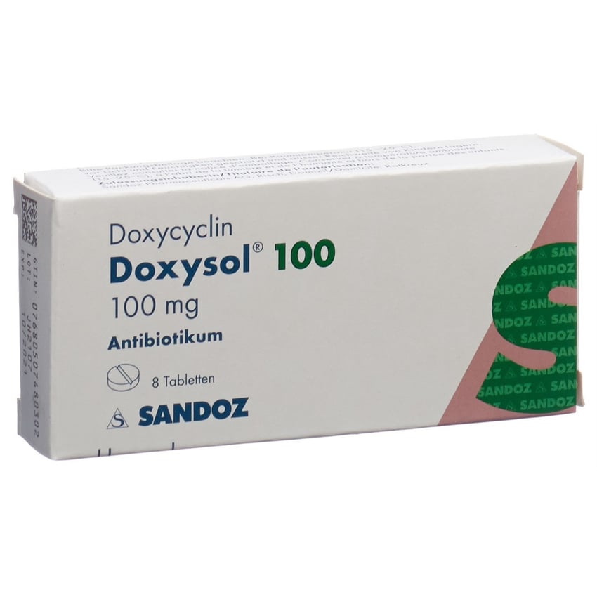 DOXYSOL cpr 100 mg blist 8 pce | Commander en ligne