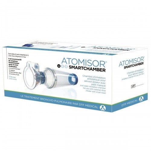 DTF Chambre d'inhalation pour aérosol doseur avec embout buccal et ...