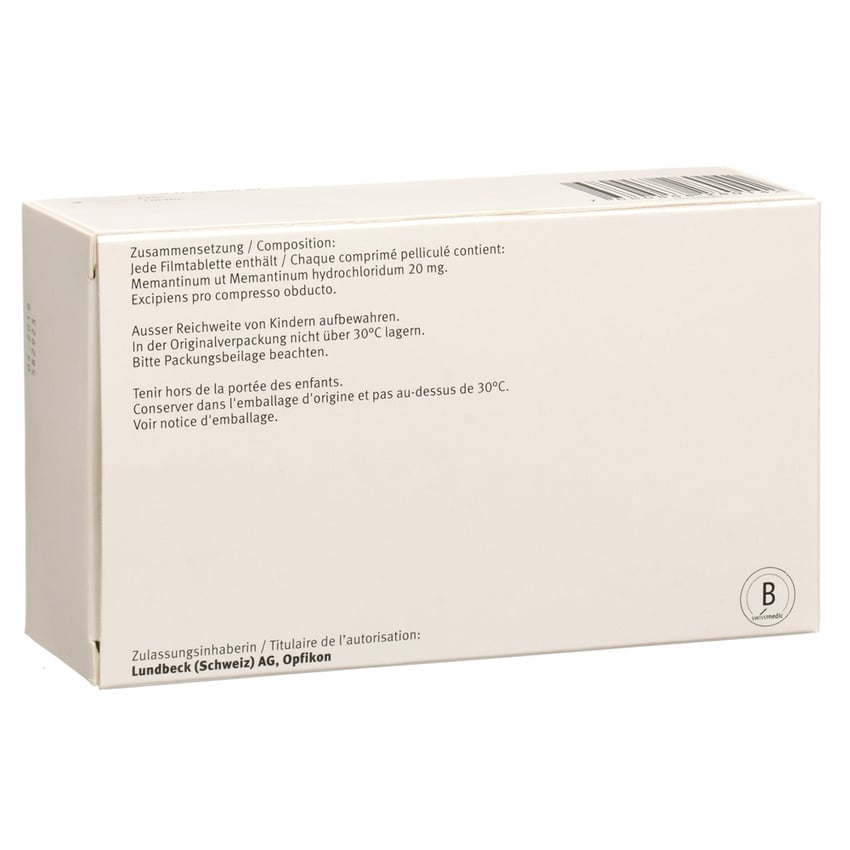 EBIXA cpr pell 20 mg blist 98 pce | Commander en ligne