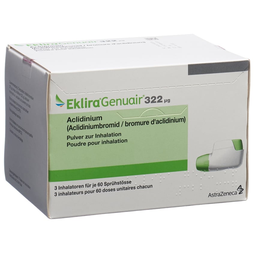 EKLIRA Genuair Inh Plv 60 Dos | Online bestellen