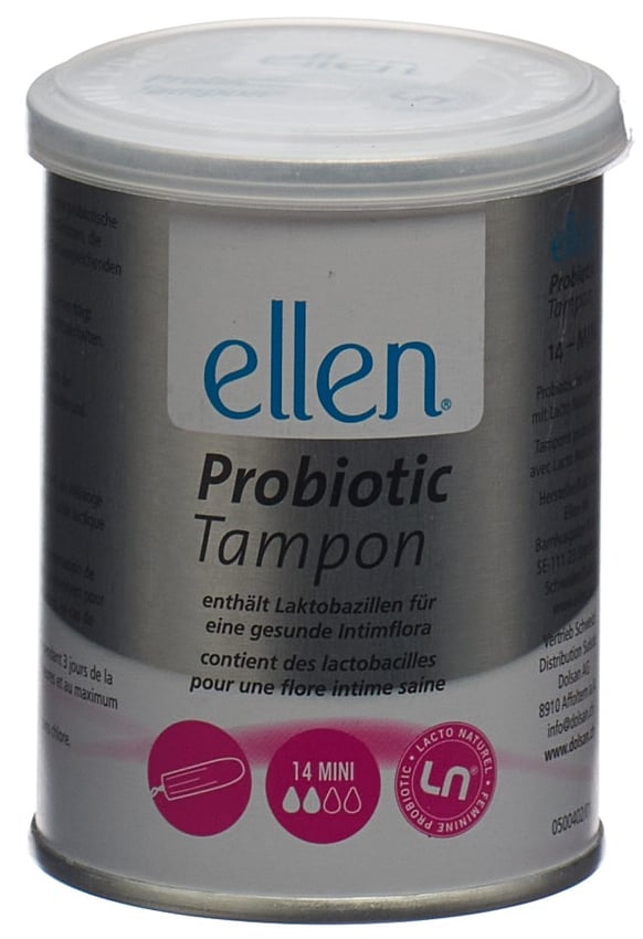 Ellen mini Probiotic Tampon (nouveau) 14 pce | Commander en ligne
