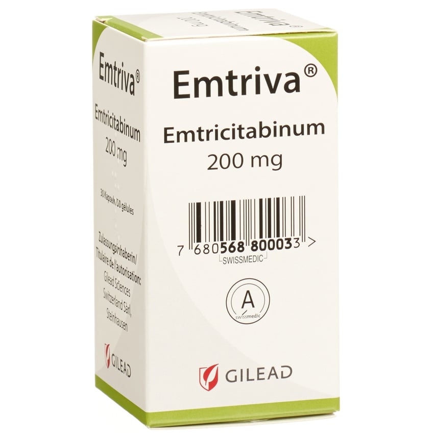 EMTRIVA Kaps 200 mg Ds 30 Stk | Online bestellen