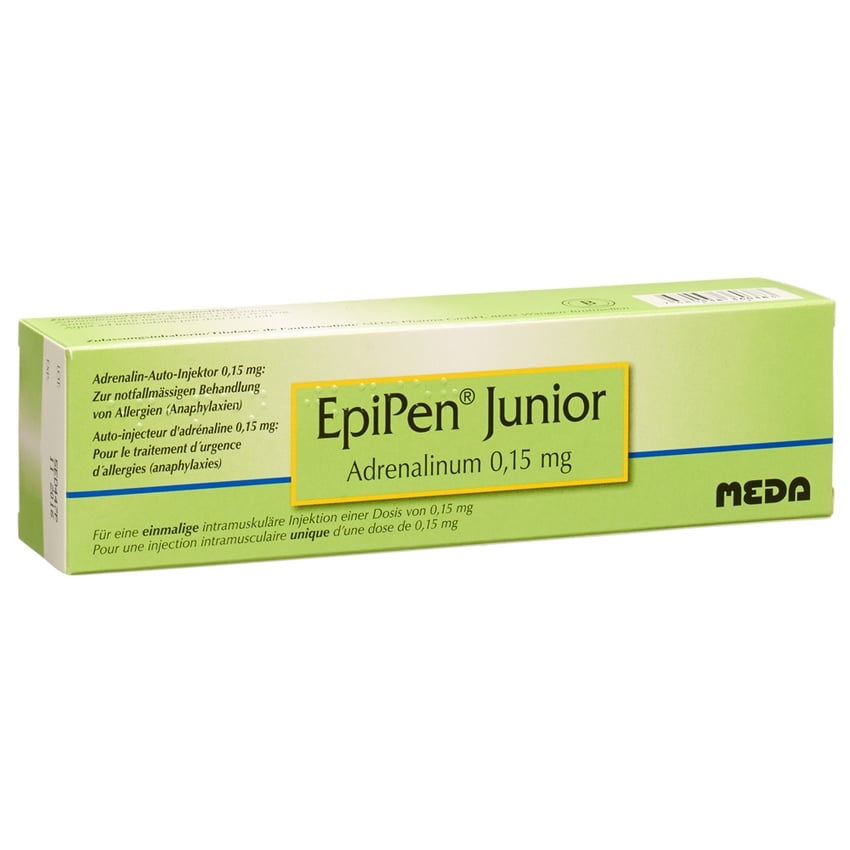 EPIPEN Junior sol inj 0.15 mg injecteur prérempli injecteur 1 pce ...