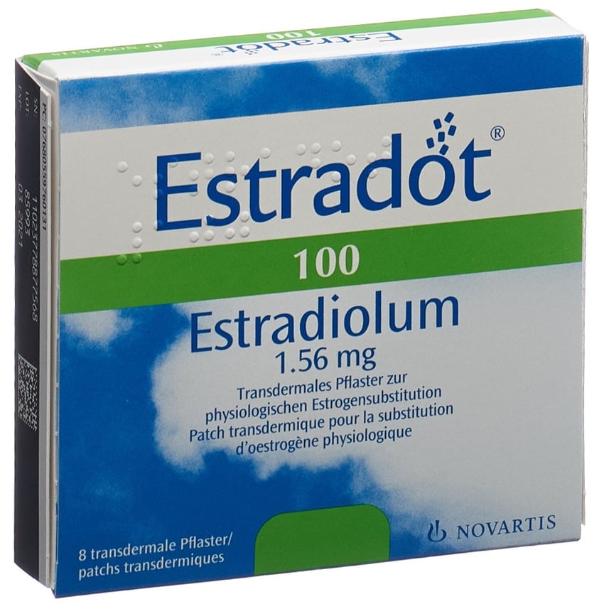 Estradot patchs mat 100 mcg/24h 8 pce | Commander en ligne