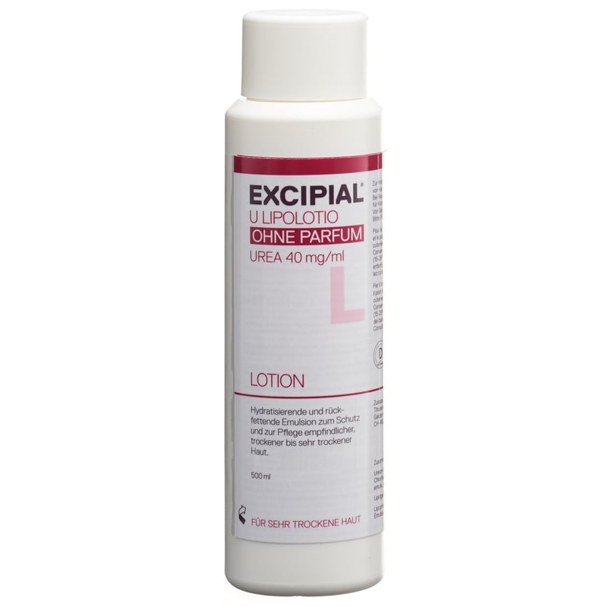 EXCIPIAL U lipolotion lot sans parfum fl 500 ml | Commander en ligne