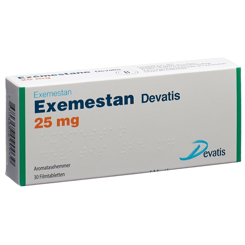 EXEMESTANE Devatis Filmtabl 25 mg Blist 30 Stk | Online bestellen