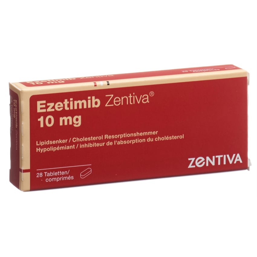 EZETIMIBE Zentiva cpr 10 mg blist 28 pce | Commander en ligne