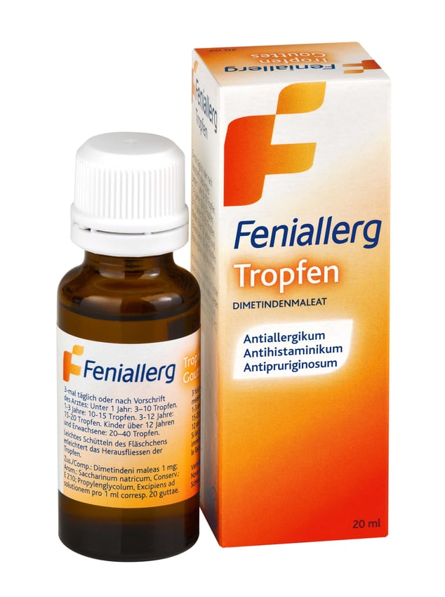 Feniallerg Tropfen 1 mg/ml Fl 20 ml | Online bestellen
