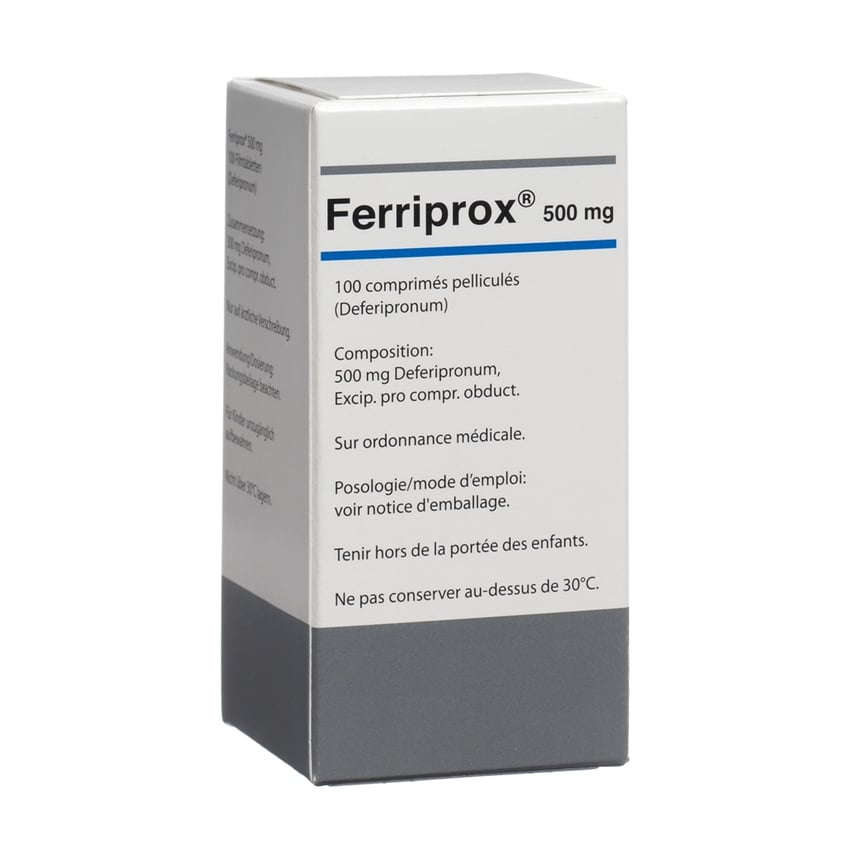 FERRIPROX Filmtabl 500 mg Ds 100 Stk | Online bestellen