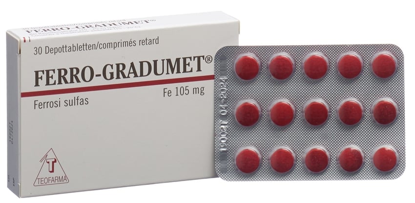 FERRO-GRADUMET cpr dépôt blist 30 pce | Commander en ligne