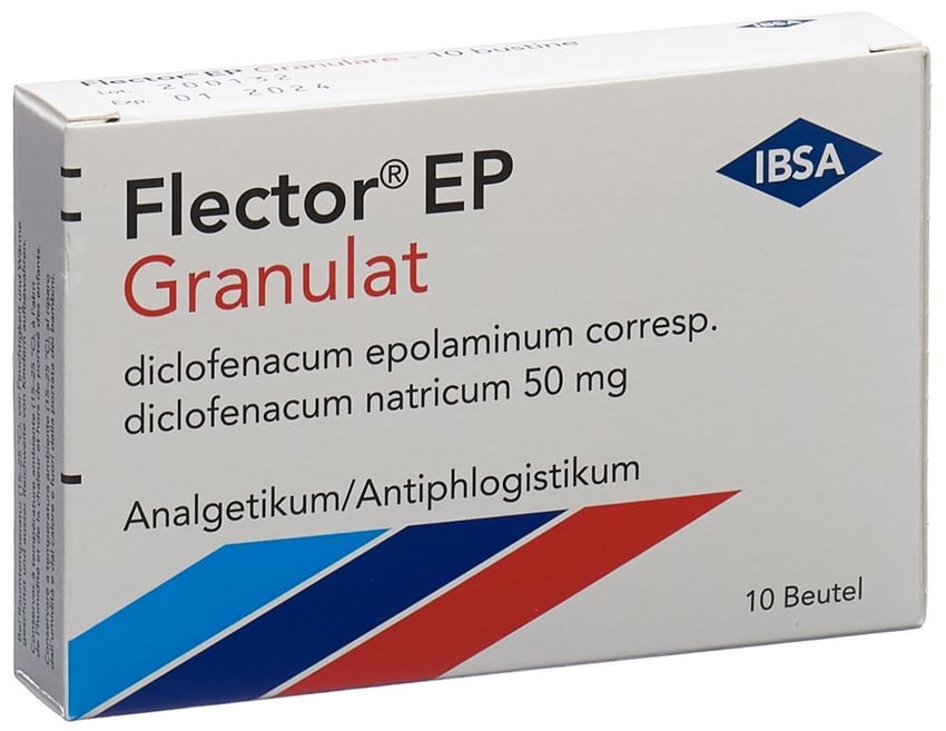 FLECTOR EP gran 50 mg sach 10 pce | Commander en ligne