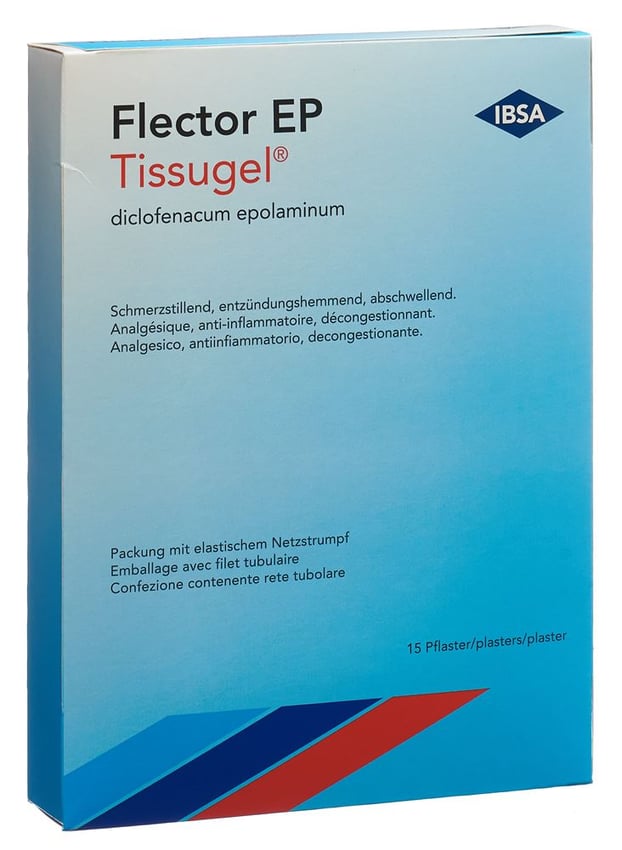 FLECTOR EP Tissugel Pfl Btl 15 Stk | Online bestellen