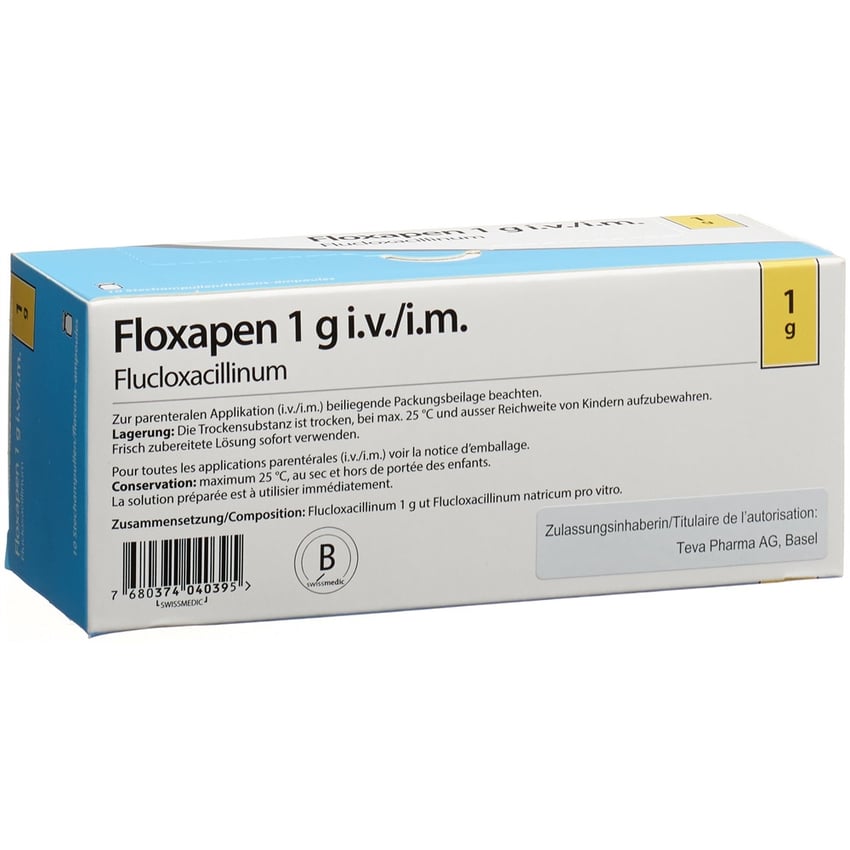 FLOXAPEN subst sèche 1 g flac 10 pce | Commander en ligne
