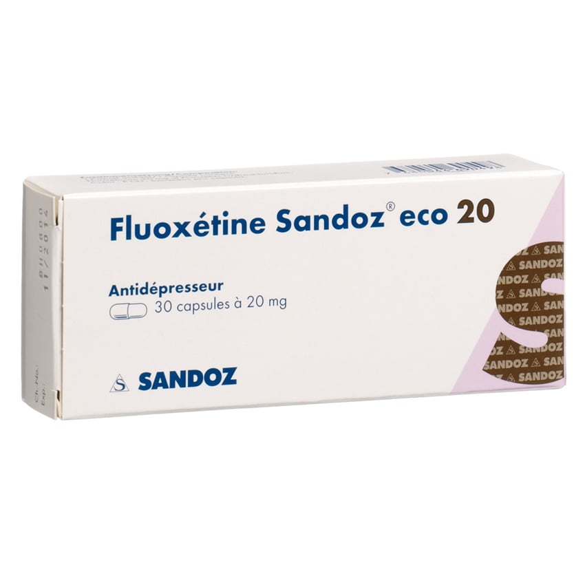 FLUOXETINE Sandoz eco Kaps 20 mg Blist 30 Stk | Online bestellen