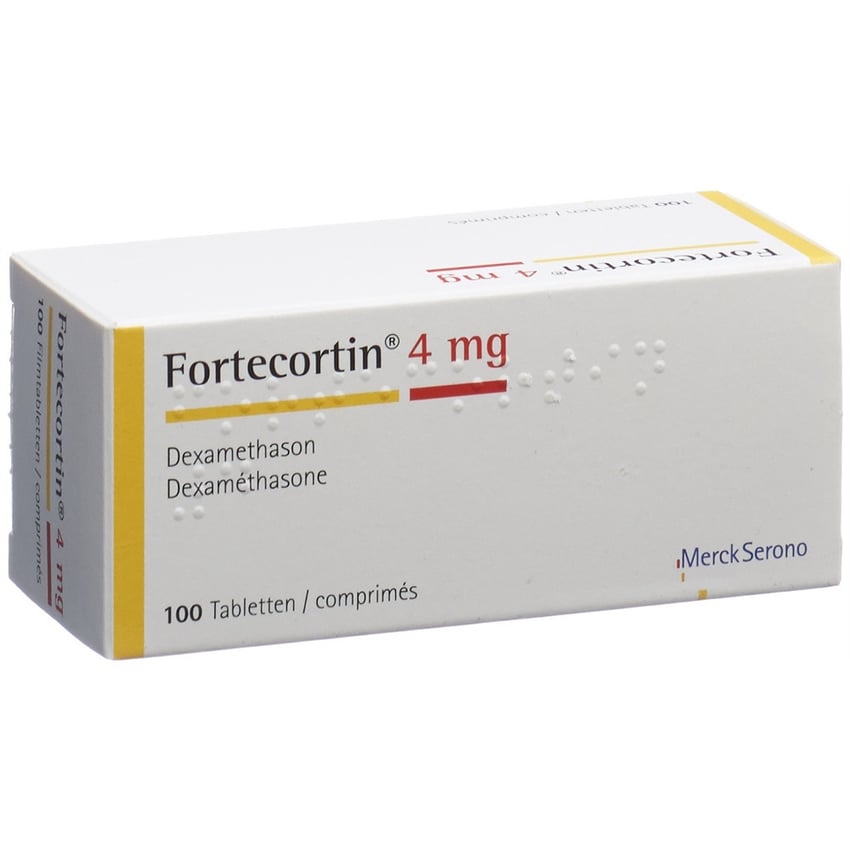 FORTECORTIN cpr 4 mg blist 100 pce | Commander en ligne