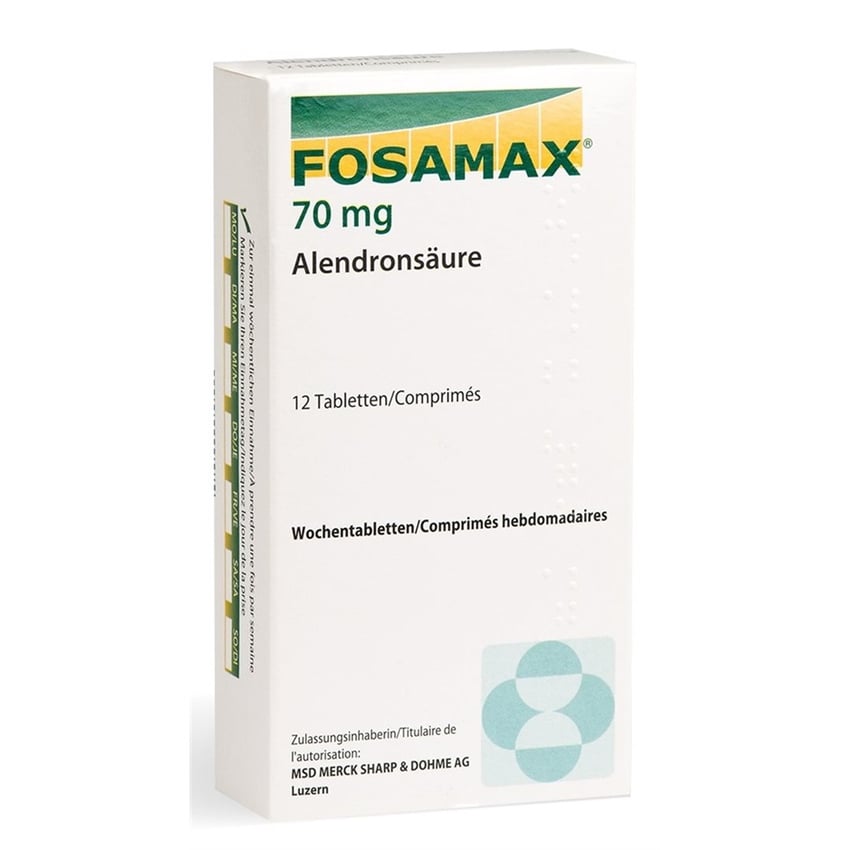 FOSAMAX Wochentabletten Tabl 70 mg Blist 12 Stk | Online bestellen