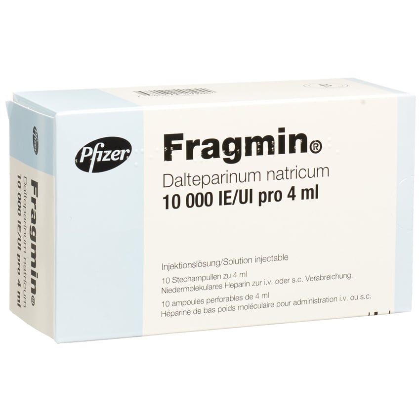FRAGMIN Inj Lös 10000 IE/4ml Durchstf 4 ml | Online bestellen