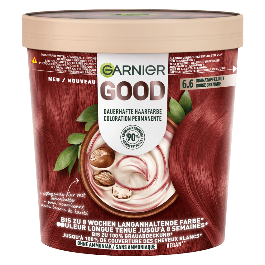 GARNIER GOOD Color permanent 6.6 Pomegranate Red Tb 1 Stk | Online ...