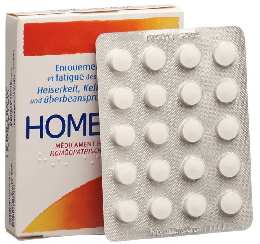 HOMEOVOX cpr blist 60 pce | Commander en ligne