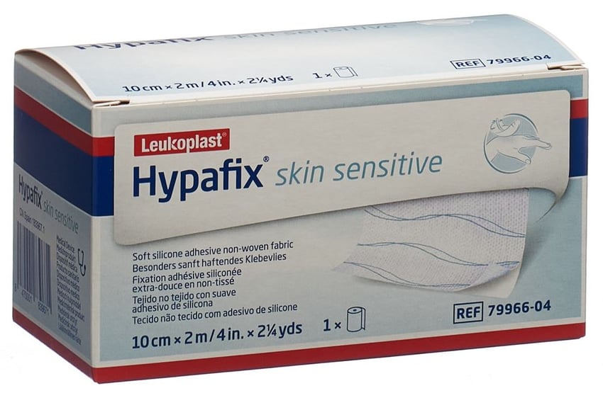 HYPAFIX Skin sensitive siliconé 10cmx2m 1 pce | Commander en ligne