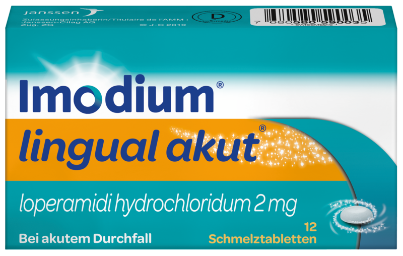 IMODIUM lingual aiguë cpr orodisp 2 mg blist 12 pce | Commander en ligne