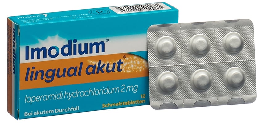 IMODIUM lingual akut Schmelztabl 2 mg Blist 12 Stk | Online bestellen