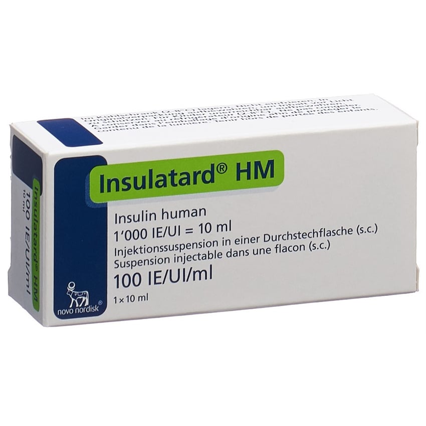 INSULINE Insulatard HM Inj Susp Durchstf 10 ml | Online bestellen