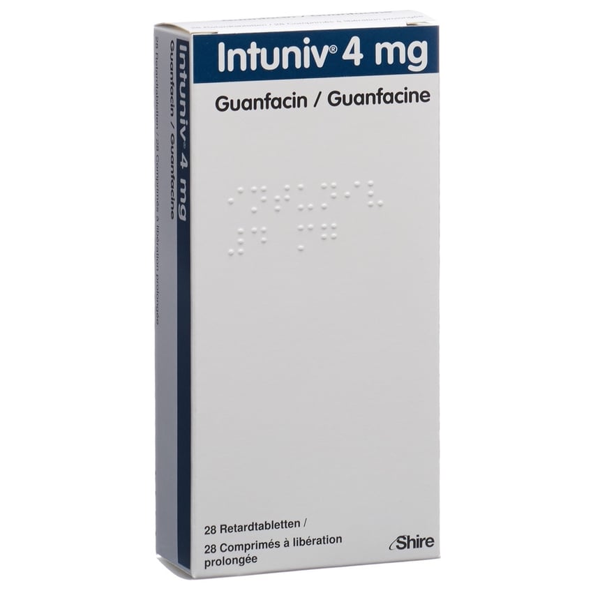 INTUNIV Ret Tabl 4 mg Blist 28 Stk | Online bestellen