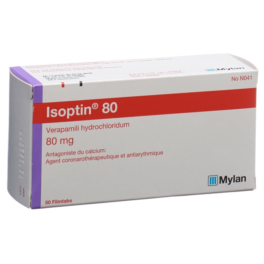 ISOPTIN Filmtabl 80 mg Blist 50 Stk | Online bestellen
