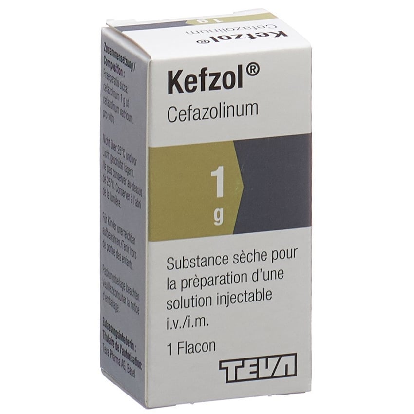 KEFZOL subst sèche 1 g flac 1 pce | Commander en ligne