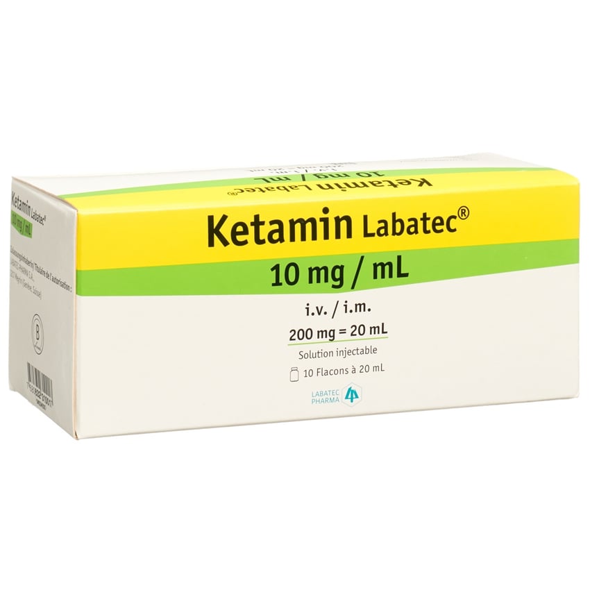KETAMINE Labatec sol inj 200 mg/20ml flac 20 ml | Commander en ligne