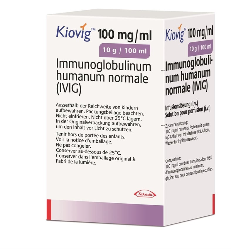 KIOVIG sol perf 10 g/100ml i.v. flac 100 ml | Commander en ligne