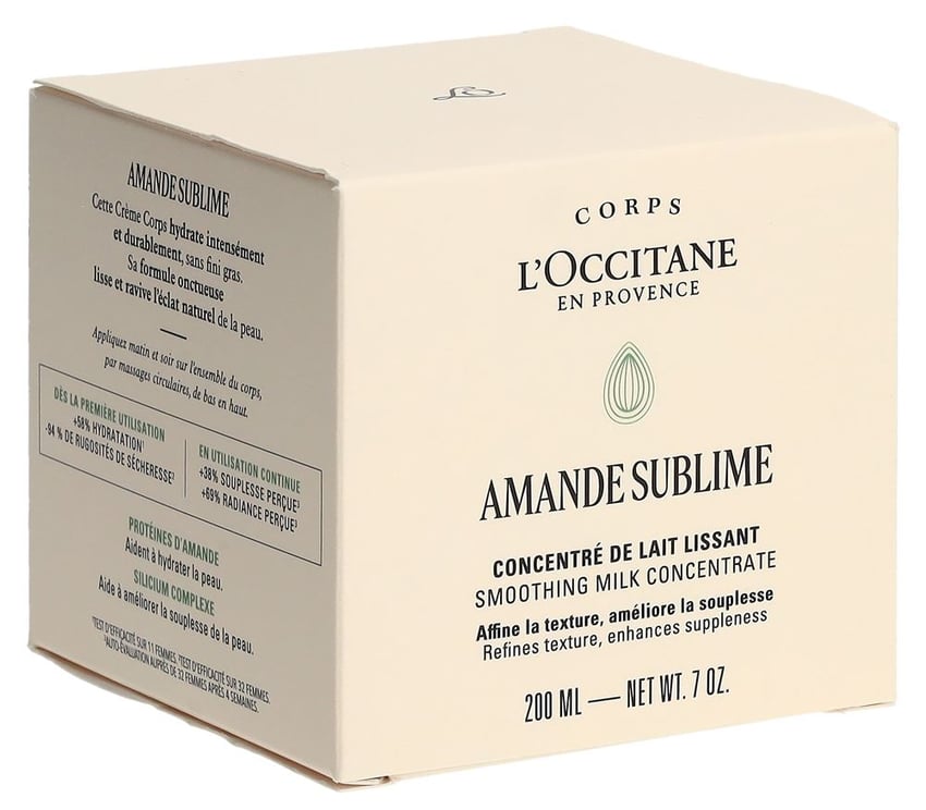 L'Occitane Amande Sublime Körpercreme Creme 200 ml | Online bestellen