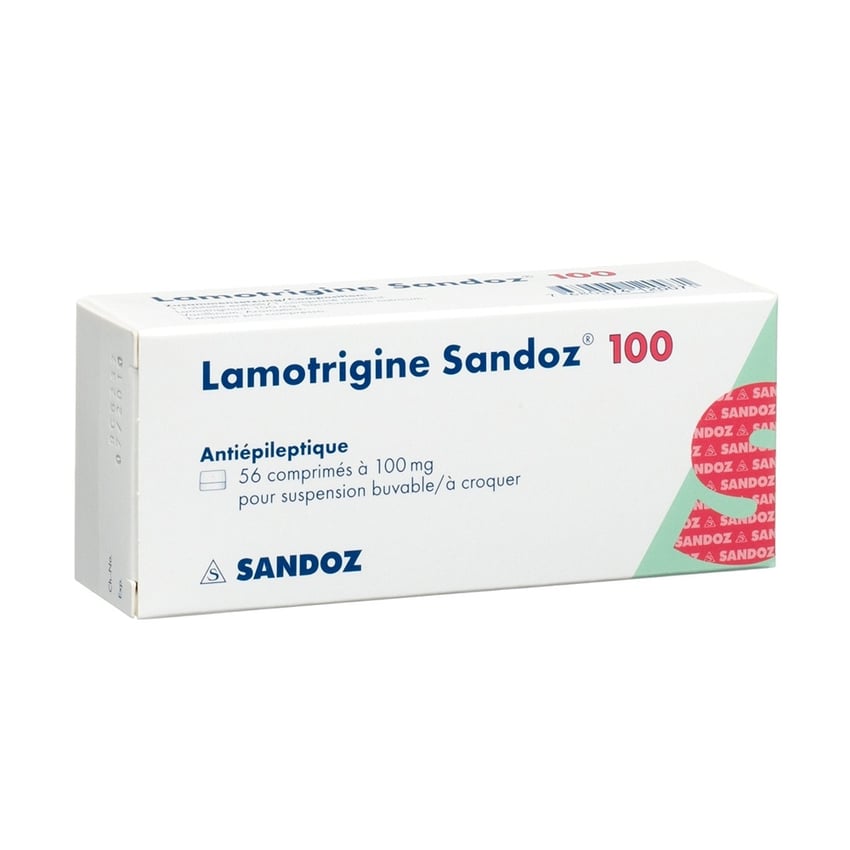 LAMOTRIGINE Sandoz Disp Tabl 100 mg Blist 56 Stk | Online bestellen