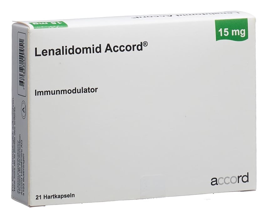 LENALIDOMID Accord Kaps 15 mg Blist 21 Stk | Online bestellen