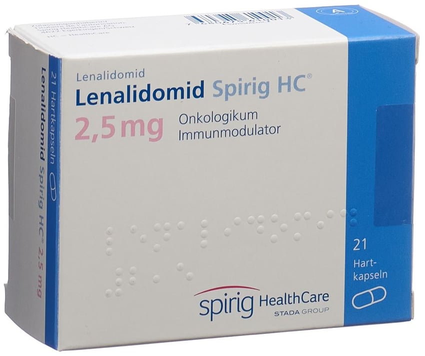 LENALIDOMID Spirig HC Kaps 2.5 mg Blist 21 Stk | Online bestellen
