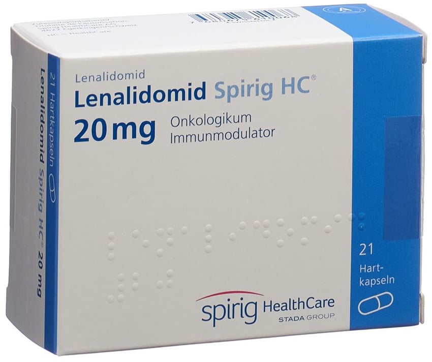 LENALIDOMID Spirig HC Kaps 20 mg Blist 21 Stk | Online bestellen