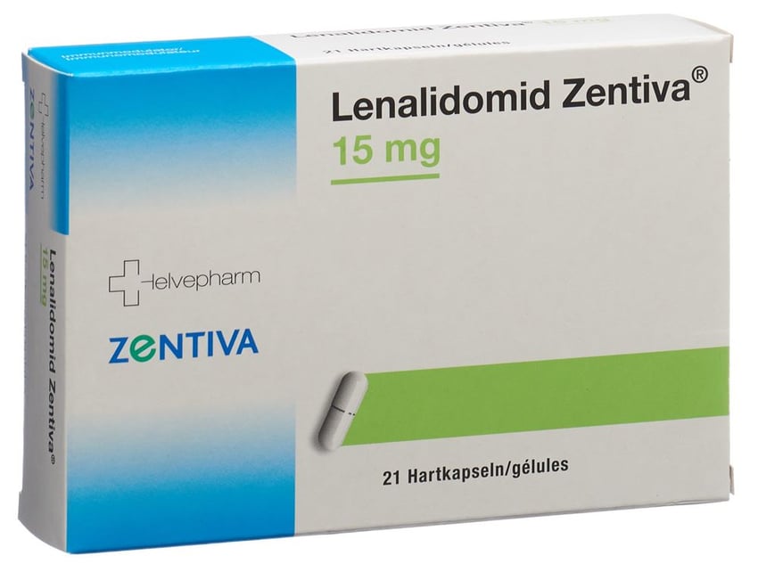 LENALIDOMID Zentiva Kaps 15 mg Blist 21 Stk | Online bestellen