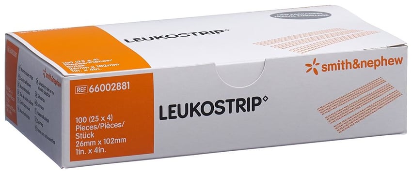Leukostrip 26mmx102mm 4 Streifen 25 Stk | Online bestellen