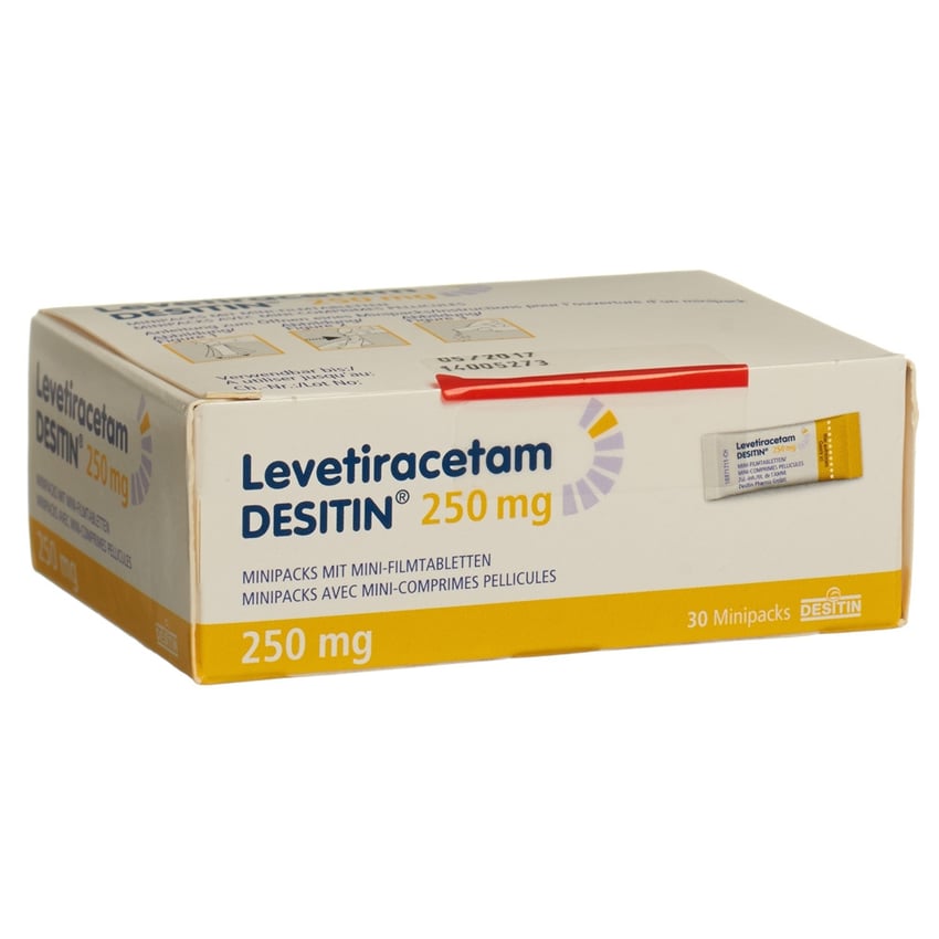 LEVETIRACETAM Minipacks mit Mini-Filmtabletten Gran 250 mg Btl 30 Stk ...