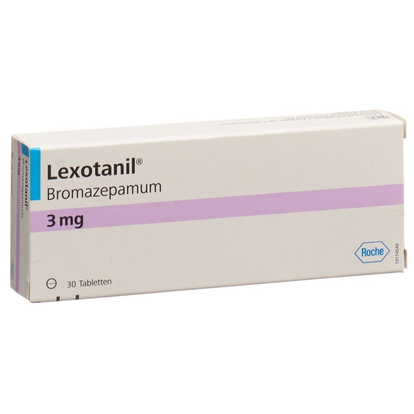 LEXOTANIL Tabl 3 mg Blist 30 Stk | Online bestellen