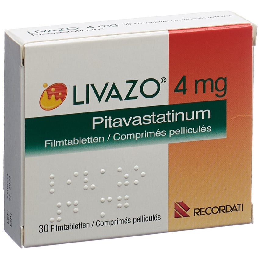 LIVAZO Filmtabl 4 mg Blist 30 Stk | Online bestellen