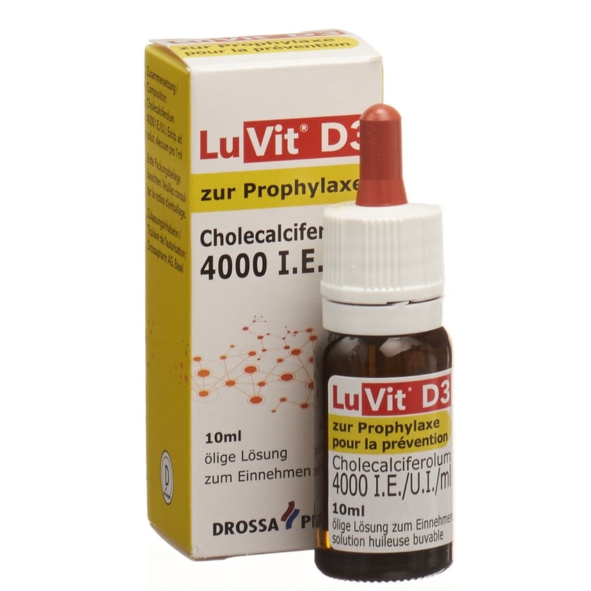 LUVIT Cholecalciferolum solution huileuse sol 4000 IE/ml pour la ...